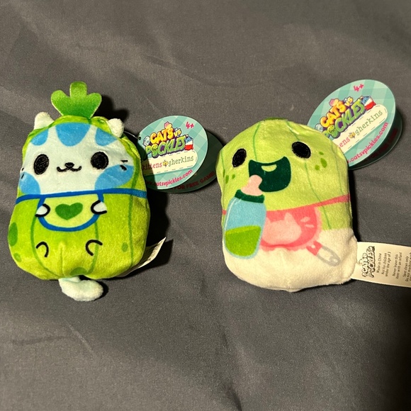 cats and pickles | Toys | New Cats And Pickles Lil Euni And Lil Hankers | Poshmark